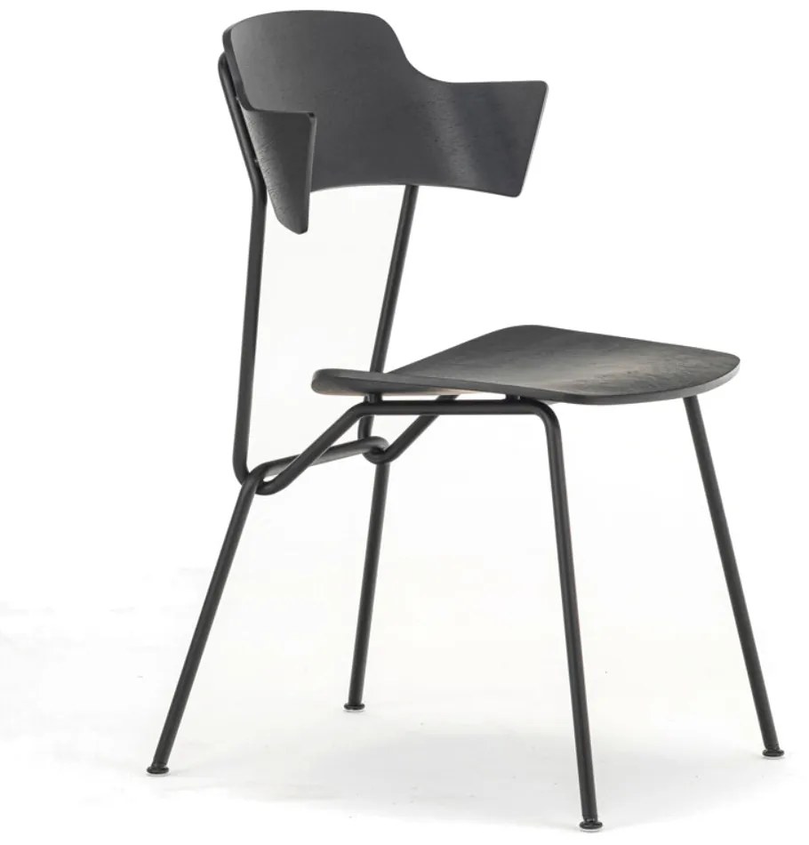 Prostoria designové židle Strain Plywood Armchair