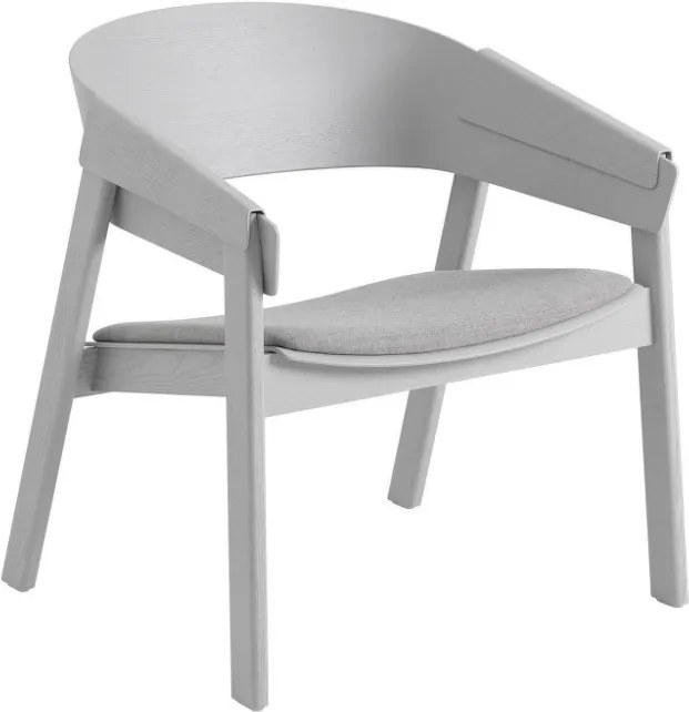 Muuto Křeslo Cover Lounge Chair, čalouněné, remix/grey