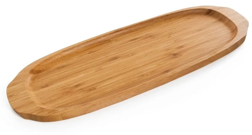 Bambusový servírovací tác Bambum Getto, délka 40 cm
