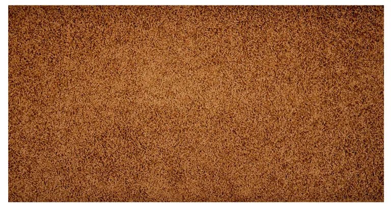 Kusový koberec SHAGGY hnědý 140 x 200 cm