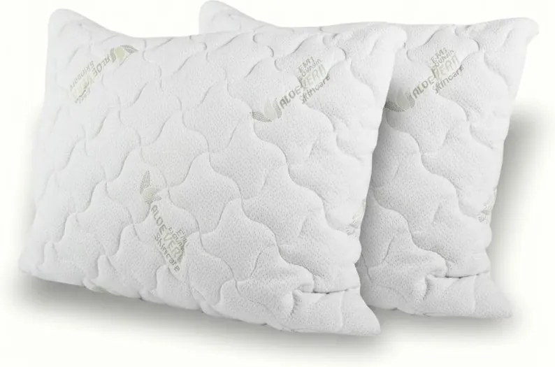 Prošívaný antialergický polštář Aloe Vera 70 x 90 EMI 1 + 1 ZDARMA