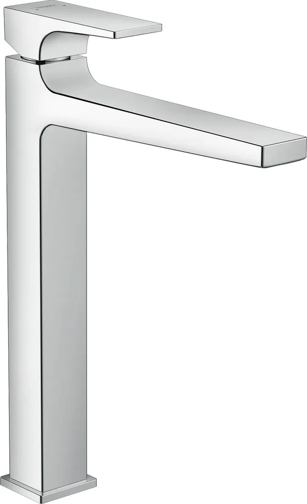 Hansgrohe Metropol, vysoká umyvadlová baterie, s výpustí Push-Open, chromová, 32512000