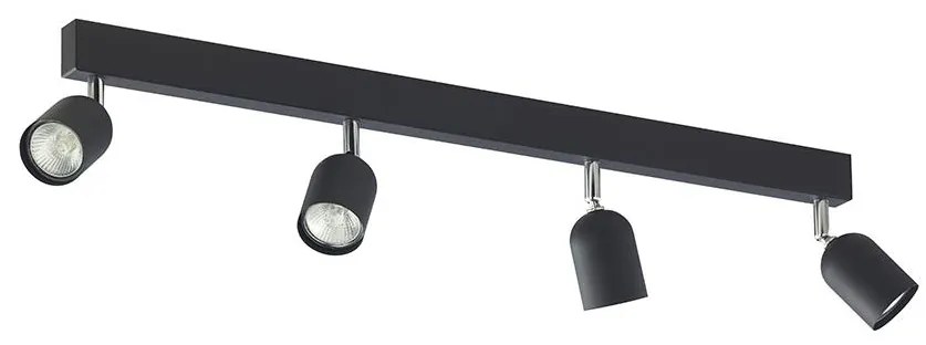 TK Lighting Bodové svítidlo TOP 4xGU10/10W/230V černá TK1009