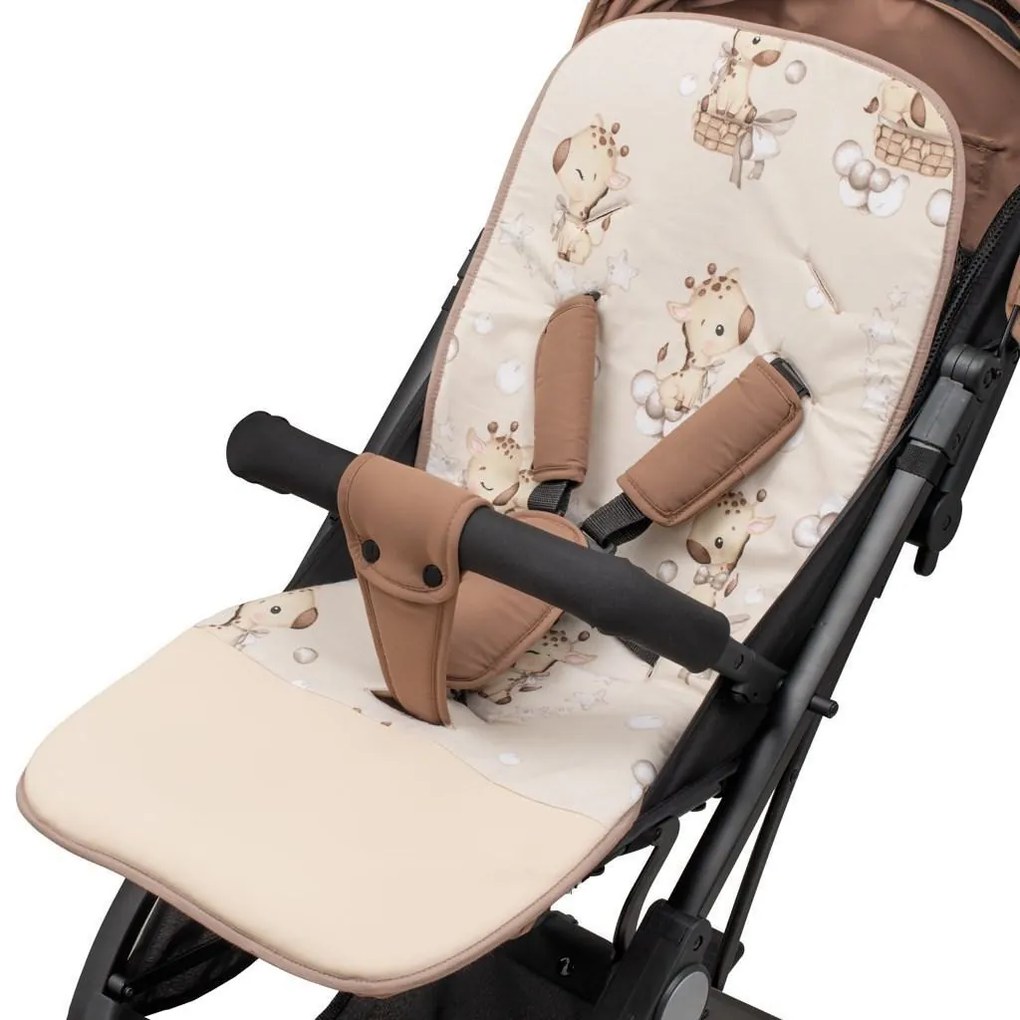BABY MIX Vložka do kočárku Baby Mix Černá