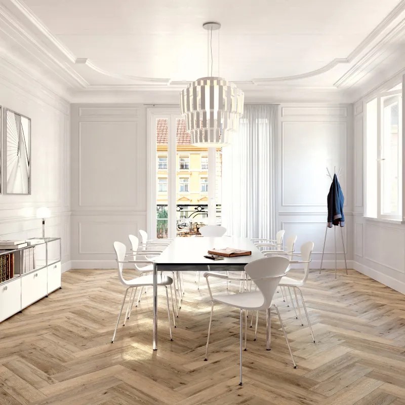 Vinylová podlaha Objectflor Expona Commercial 4128 Oiled Oak Parquet 3,34 m²