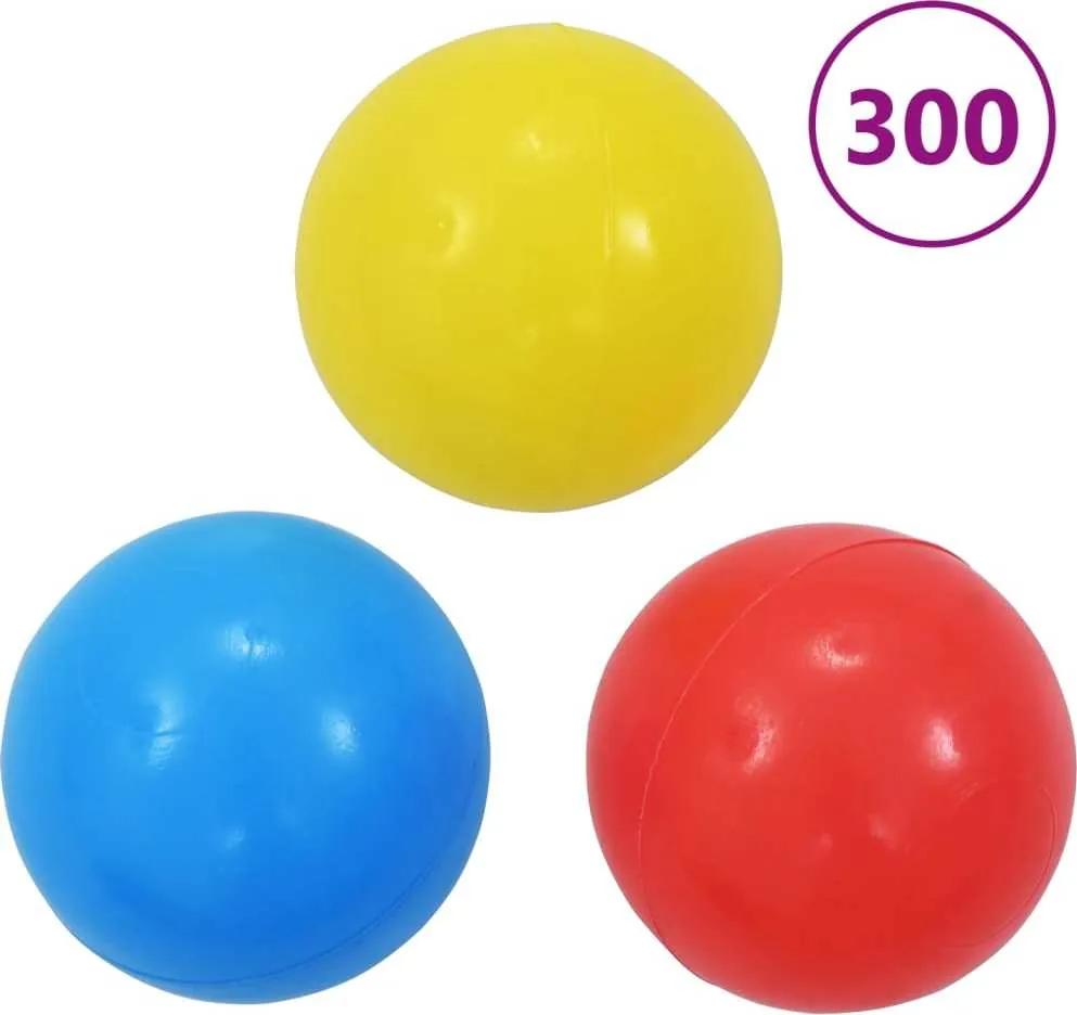 vidaXL Stan na hraní s 550 míčky 123 x 120 x 126 cm [3107708] Barva: Vícebarevné 1