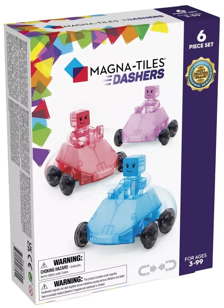 Magna-Tiles® Magnetická stavebnice Magna-Tiles 6ks