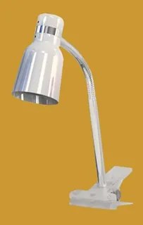 COLOR 4291  stolní lampa klip E14 40W - bílá