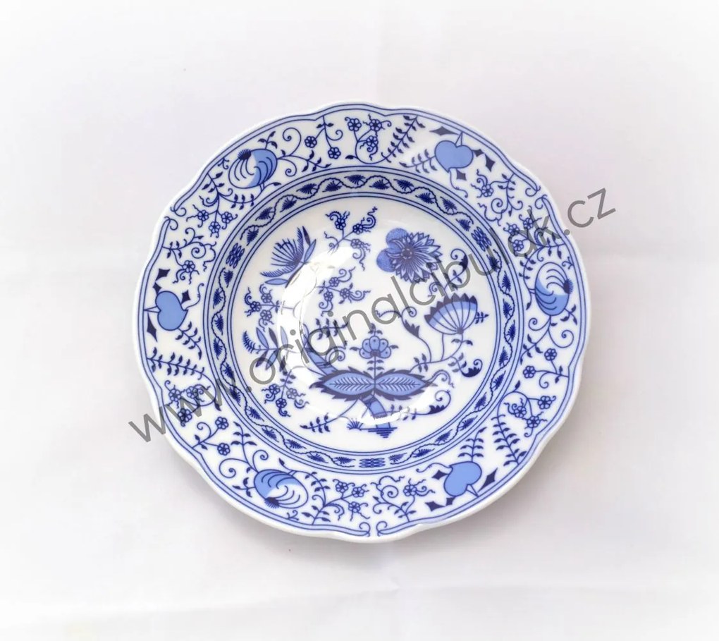 cibulák talíř hluboký 23 cm Leander cibulákový porcelán 03160213