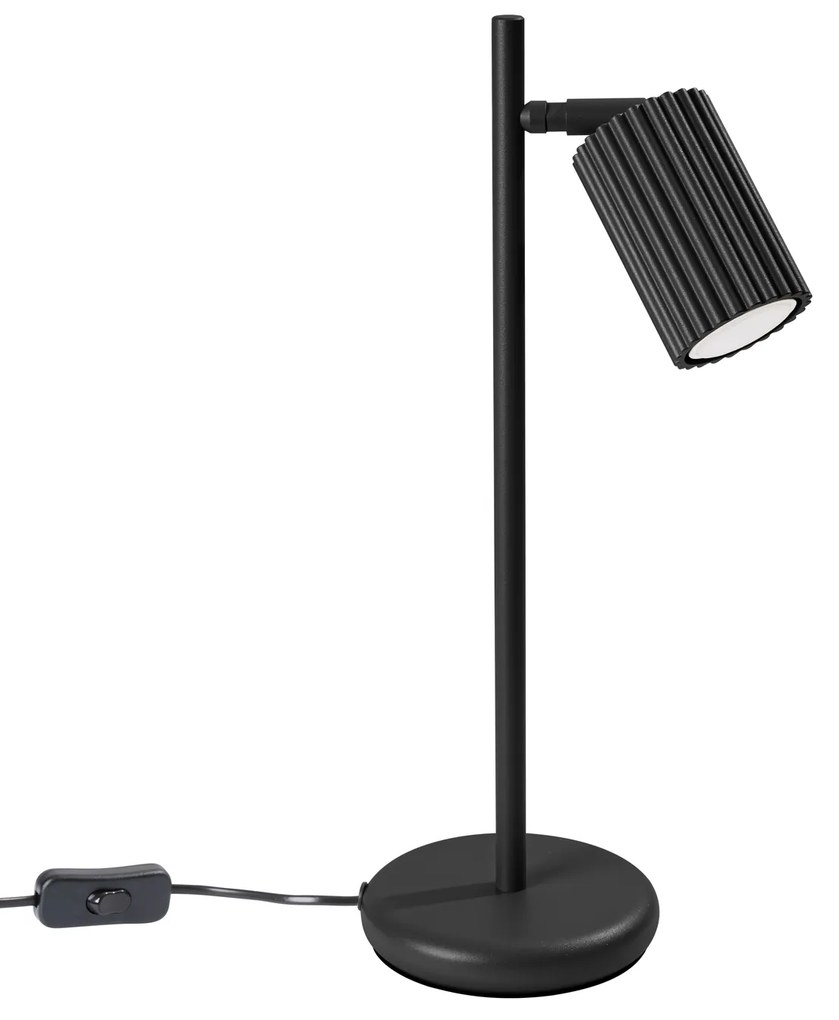 Sollux Lighting Stolní lampa KARBON černá