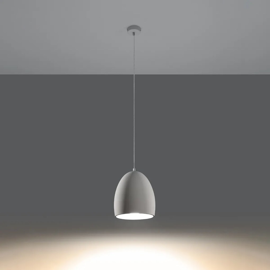 Sollux Lighting Keramická závěsná lampa FLAWIUSZ
