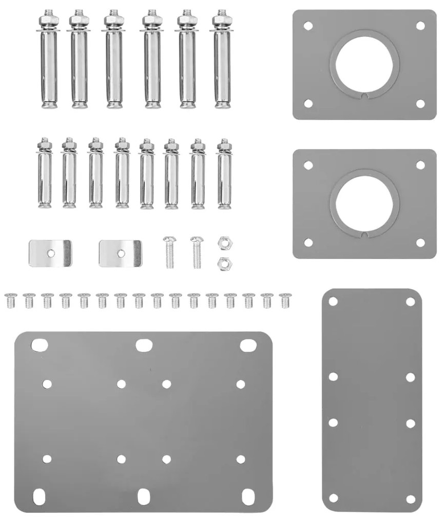 vidaXL Marketos Zatahovací boční markýza / zástěna 140 x 1200 cm červená
