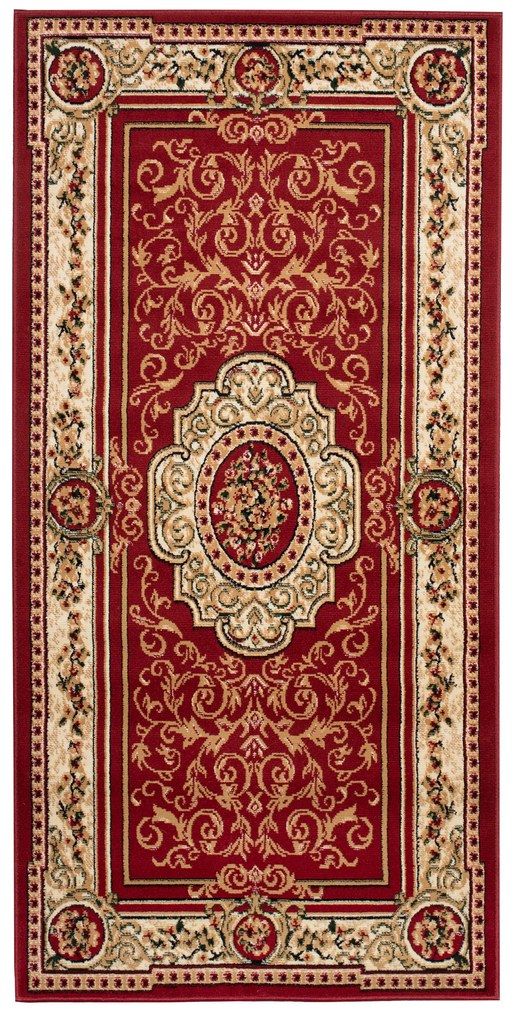 Chemex Moderní koberec Atlas - orientální 6 - červený Rozměr koberce: 60x100 cm