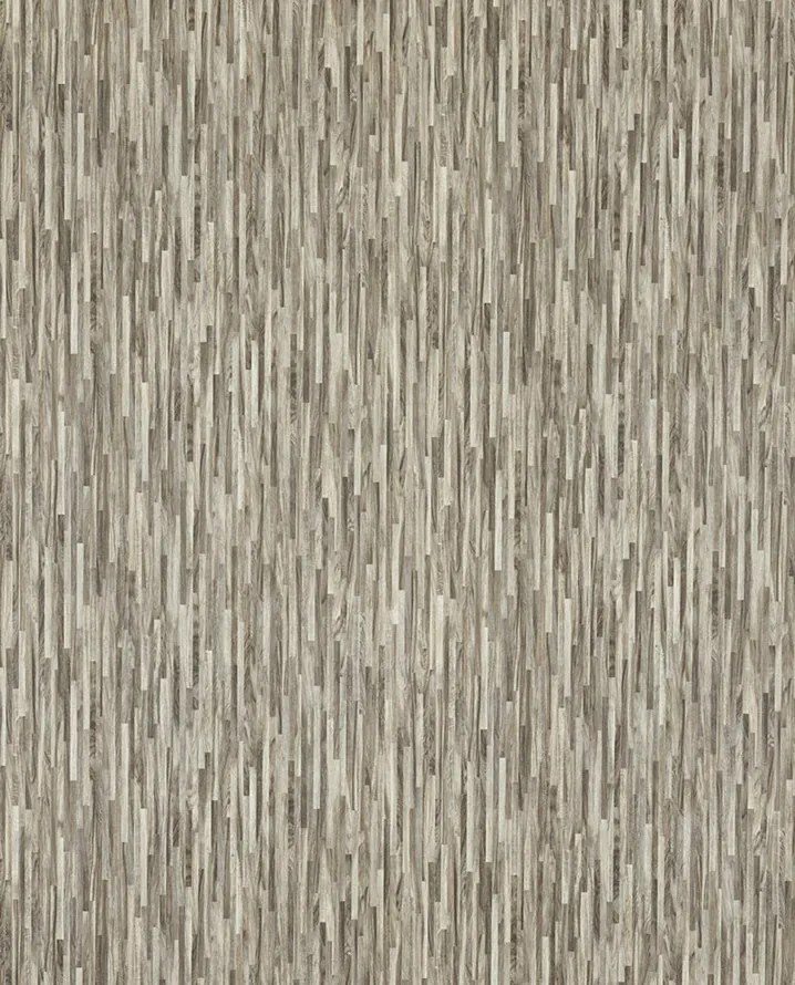 BEAUFLOR PVC podlaha - lino Toptex Line Oak 906L - lineární dřevěná šedá mozaika ŠÍŘKA: 5 m, POUŽITÍ: Zátěžové, Bytové