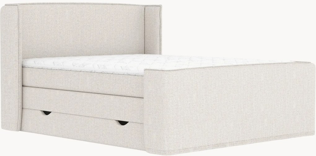 Ručně vyrobená postel's úložným prostorem Freeland, H3