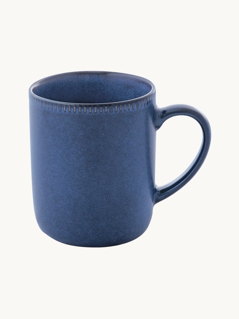 Hrnek z kameniny Blue Maison