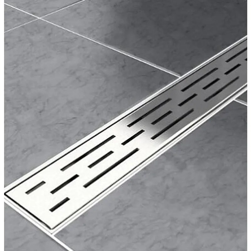 BPS-koupelny Sprchový odtokový žlab DL01 CLASSIC G2 HYD-2648 70 cm, satén