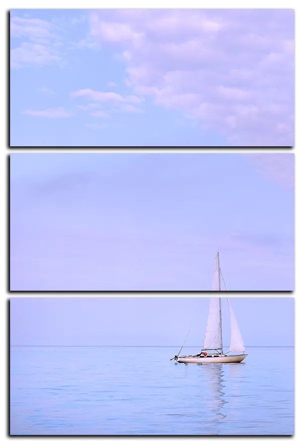 Obraz na plátně - Plachetnice na moři - obdélník 7248B (120x80 cm)