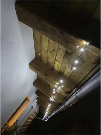 Vánoční osvětlení EMOS D4AC01 ZY0801T 40LED řetěz 4m studená bílá s časovačem