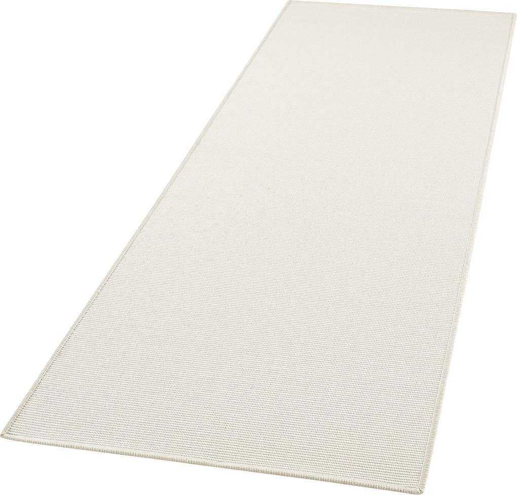 BT Carpet, Běhoun Nature 103531 Cream White – na ven i na doma, 80x150, bílá, chodba / předsíň