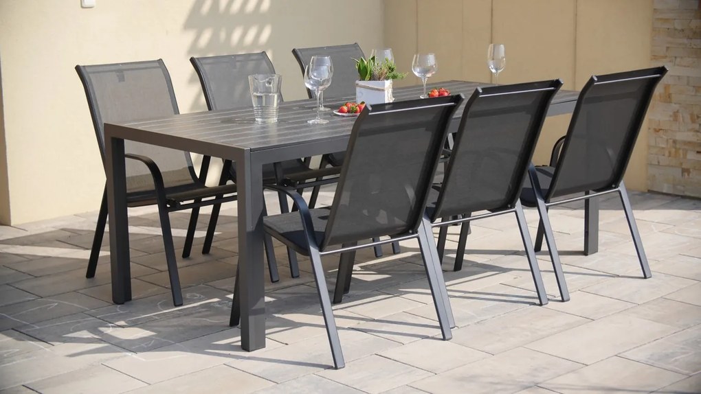 Nábytek Texim Zahradní jídelní set VIKING XL 190cm + 6x židle RAMADA