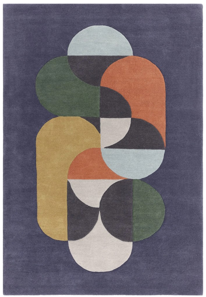 Tribeca Design Kusový koberec Blondie Statement Navy Rozměry: 120x170 cm