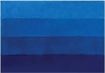 Spirella FOUR koupelnová předložka 60 x 90 cm modrá / polyester / prot