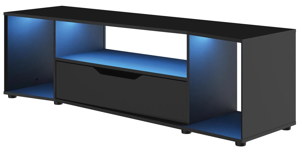 Aldo Televizní stolek s LED osvětlením Hack
