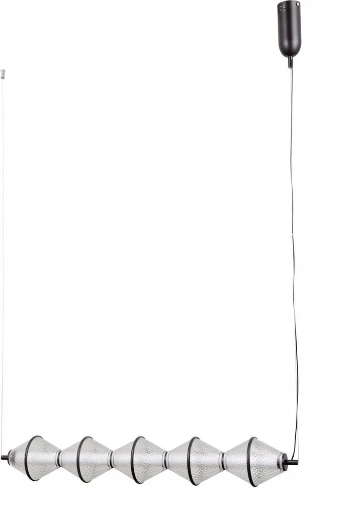 Závěsná Led lampa 25W Fuente PND-34395-5-BK Italux