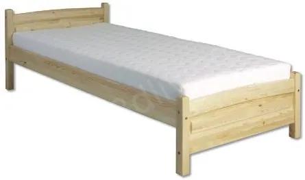 Drewmax Dřevěná postel 80x200 LK125 borovice