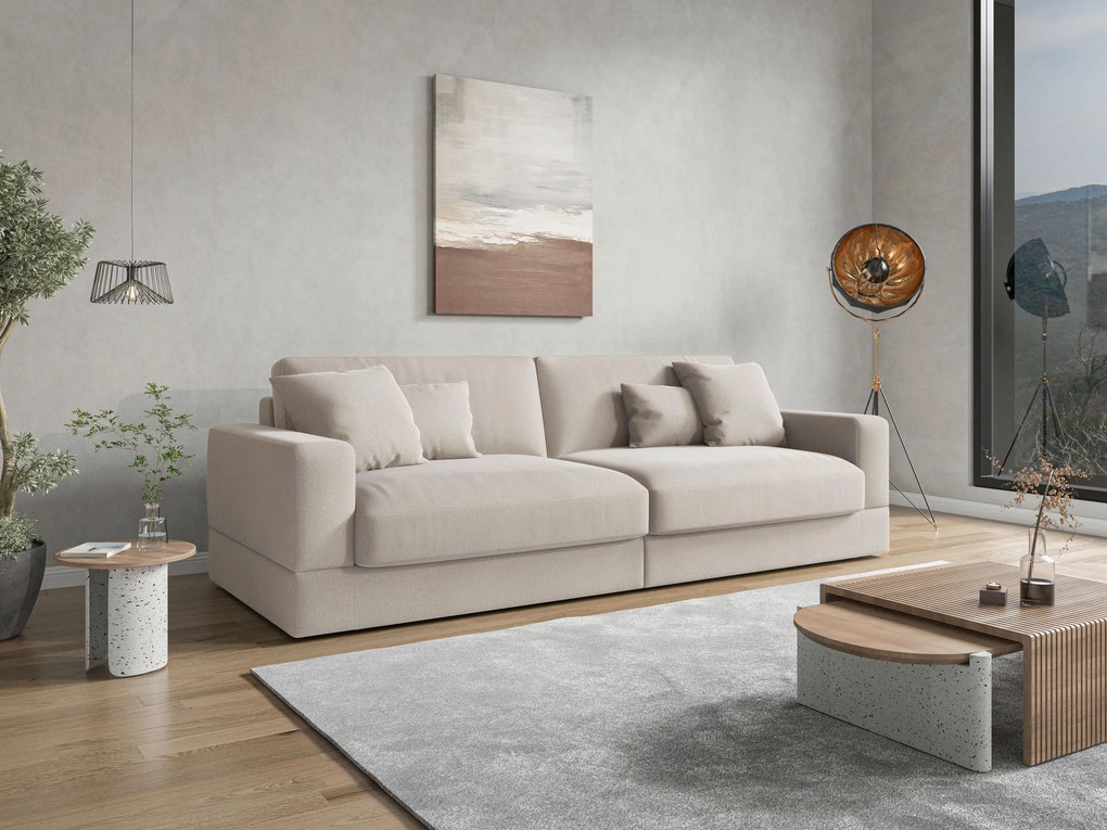 XXXLutz POHOVKA BIG SOFA, textil, šedobéžová Sit & More - Pohovky - 000144027426
