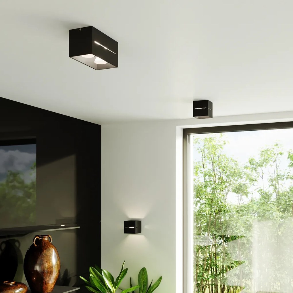 Sollux Lighting Stropní svítidlo LOBO černé