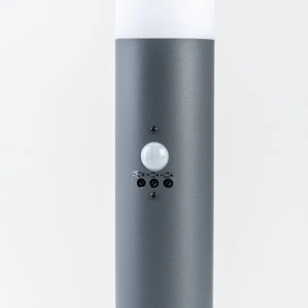 BRILAGI - Venkovní lampa se senzorem ELIA 1xE27/20W/230V IP44 100 cm antracit