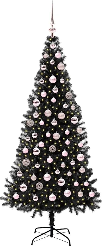 Vánoční stromeček Černá 180 cm PVC 3396480