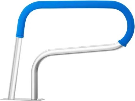 bazénové madlo 81,3 × 58,4 cm z nerezové oceli se základní deskou pro vířivky