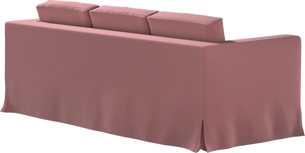 Potah na pohovku IKEA Karlanda 3-místná nerozkládací, dlouhý barva fialová látka sametová