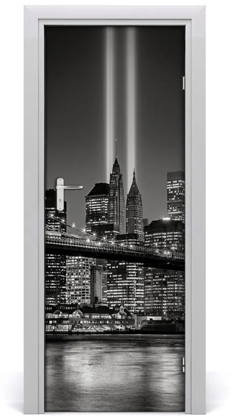 Fototapeta samolepící dveře Manhattan New York 75x205 cm