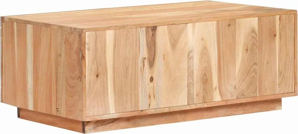 Konferenční stolek 90 x 50 x 35 cm masivní recyklované dřevo 287890