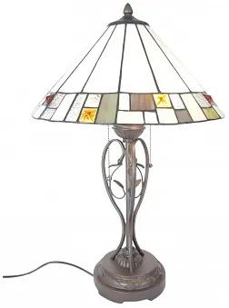 Stolní lampa Tiffany Emmelé