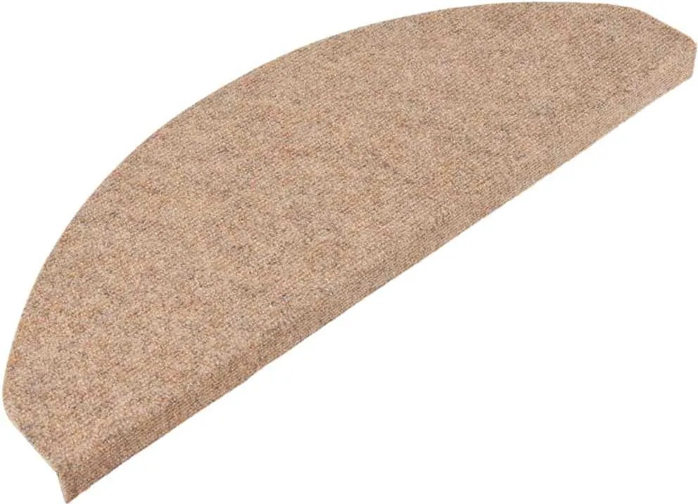 Samolepicí podložky na schody 30 ks Béžová 65x22,5x3,5 cm 3365897
