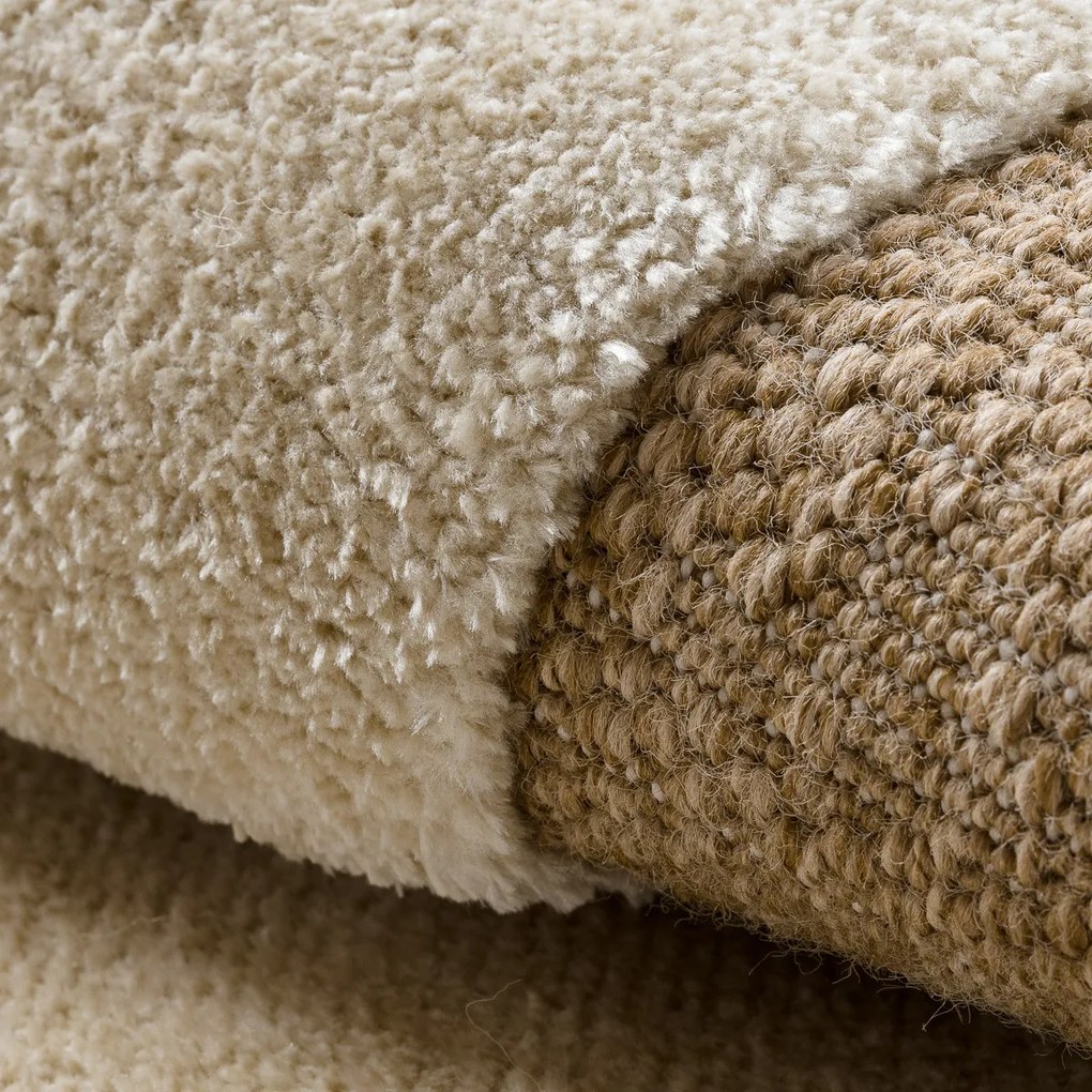 Dywany Łuszczów, Kusový koberec Spark 0710A beige/cream, 200x290, béžová, chodba / předsíň