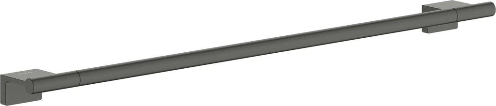 Hansgrohe AddStoris S - Držák ručníků, délka 66 cm, kartáčovaný černý chrom 41767340