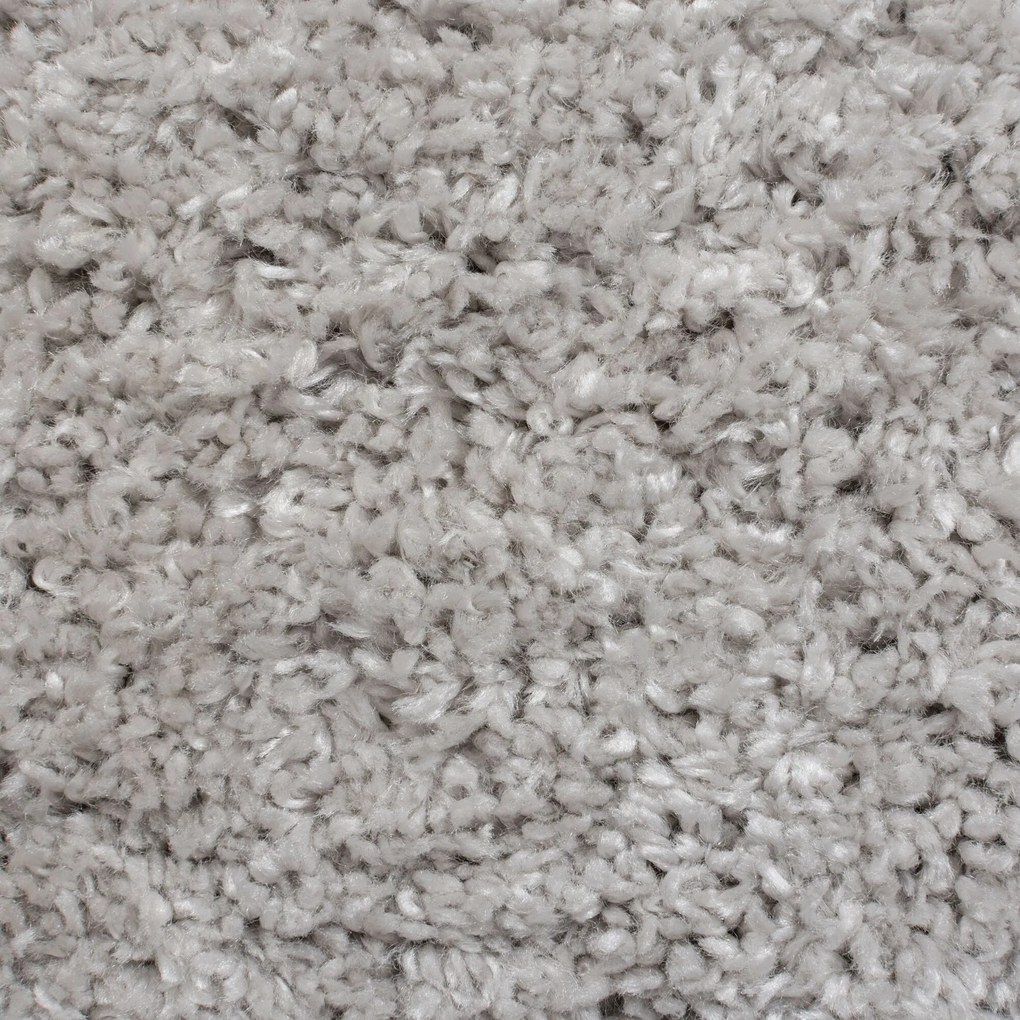 Flair Rugs, Kusový koberec Shaggy Teddy Grey, 200x290, šedá, ložnice