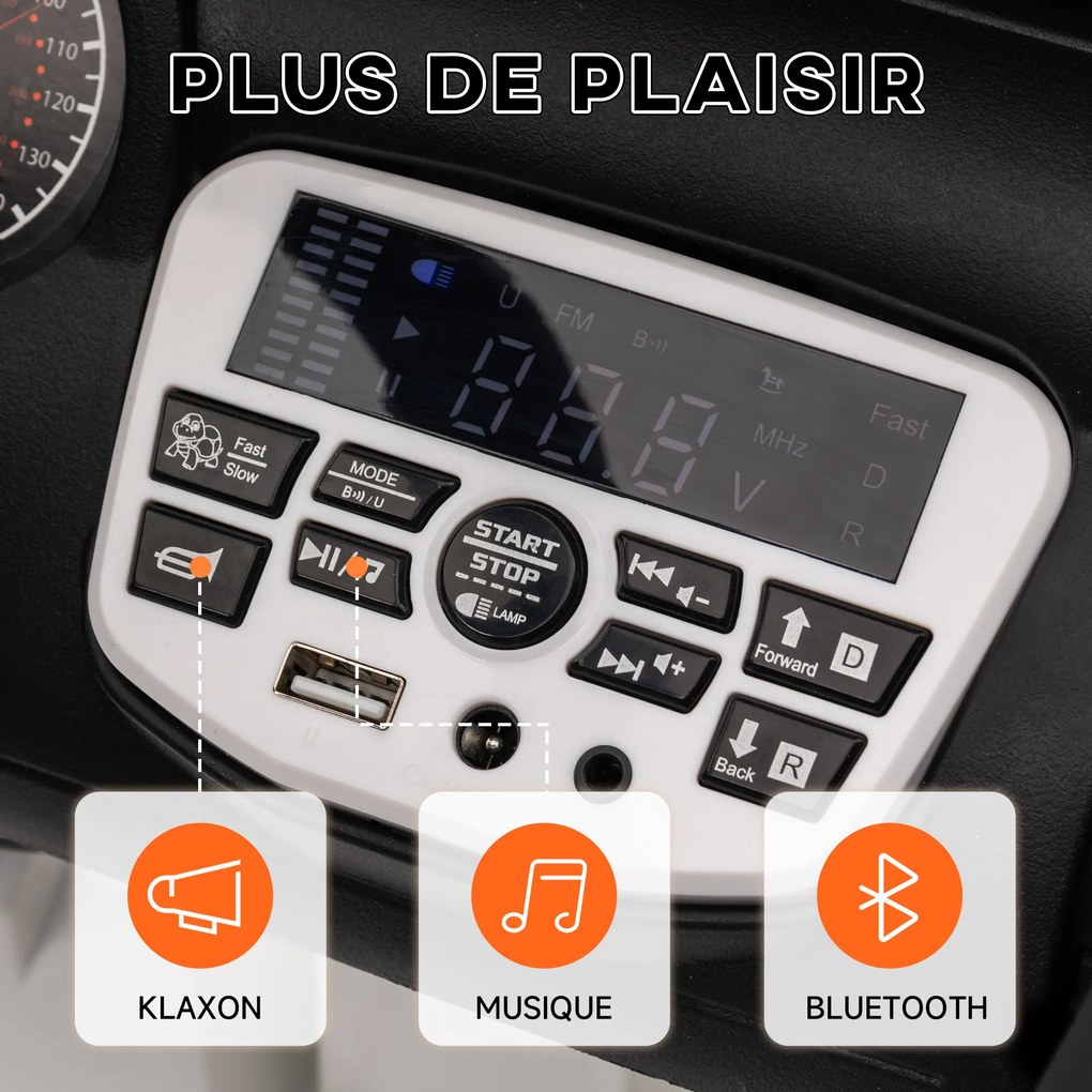 AIYAPLAY Elektrické Auto pro Děti 3+ let Dětské Elektrické Terénní Vozidlo 12V Baterie s Dálkovým Ovládáním a Tlumiči Nárazů Zelené