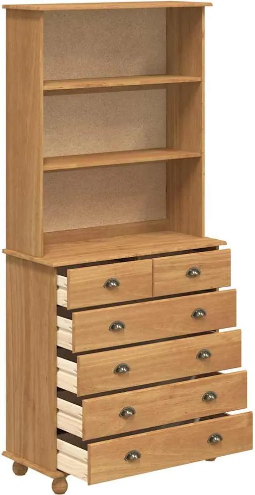 Kotec ASKIM Medový vosk 91 x 40 x 200,5 cm Masivní borové dřevo 3334640