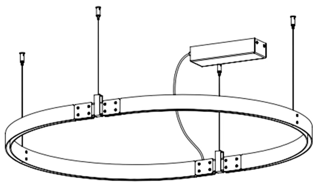 Karman designová závěsná svítidla Stant Konstrukce (Ø90 cm)