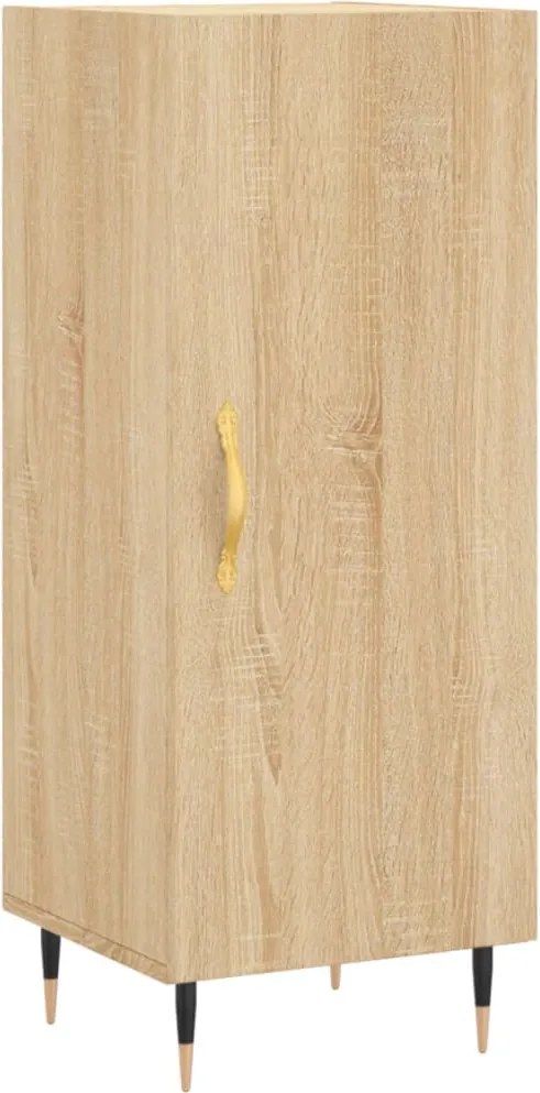Skříň highboard dub sonoma 34,5 x 34 x 180 cm kompozitní dřevo 3200116