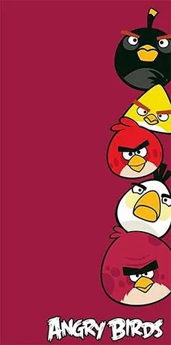 Dětská osuška  Angry Birds 040 140x70