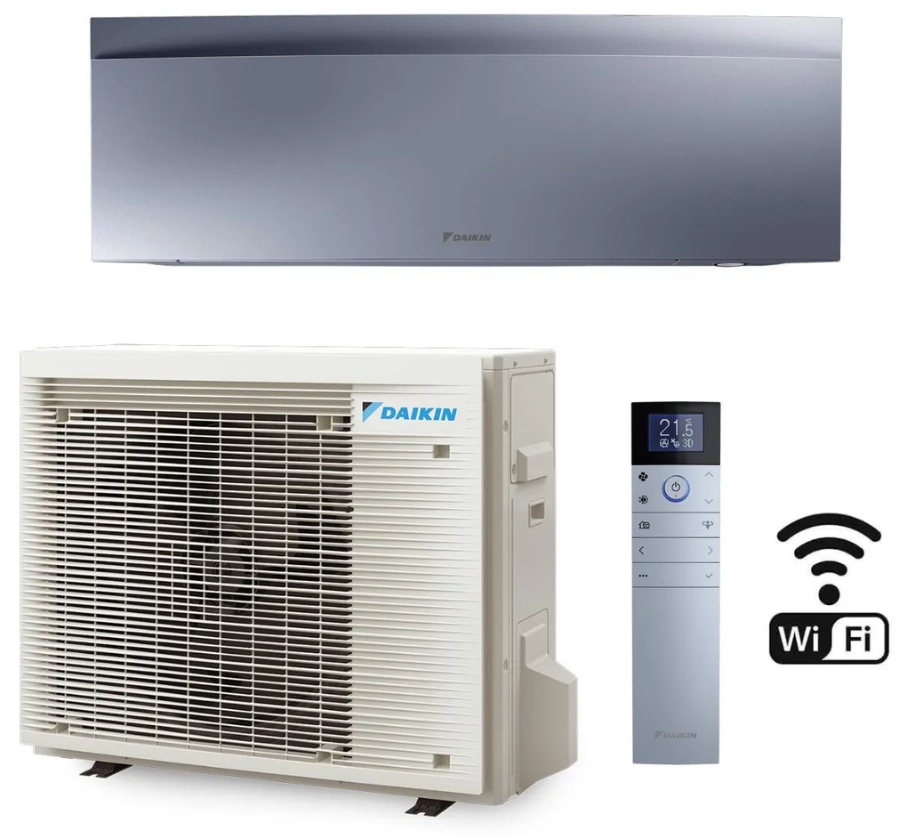 Klimatizace Daikin Emura stříbrná 2,0 kW - sestava 1+1 včetně montáže