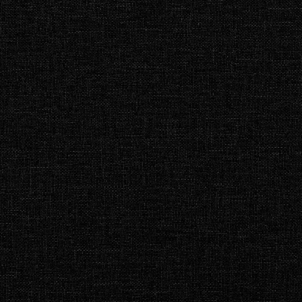 3místná pohovka s polštáři černá 210 cm textil 3278205
